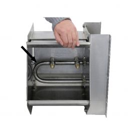 3/4'' Connection water loop kit in stainless steel for mod. 490 | Agriclé