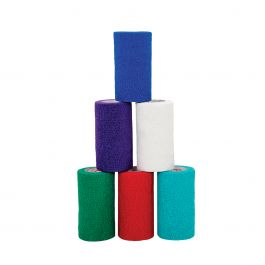 Self-adhesive Co-Flex bandages of 4'' wide (18/pack) | Agriclé